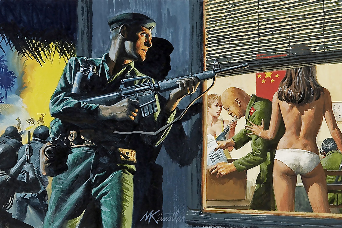 The Pulp Art Of Mort Künstler Never Was