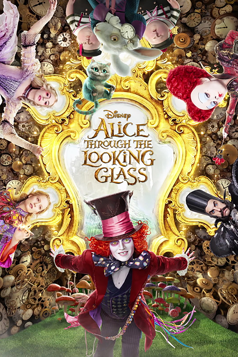 Alice Through The Looking Glass Poster Never Was