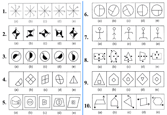 Non Verbal Reasoning Codes Worksheets