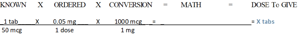 Dimensional Analysis And Medication Calculations Nursing Education Expert