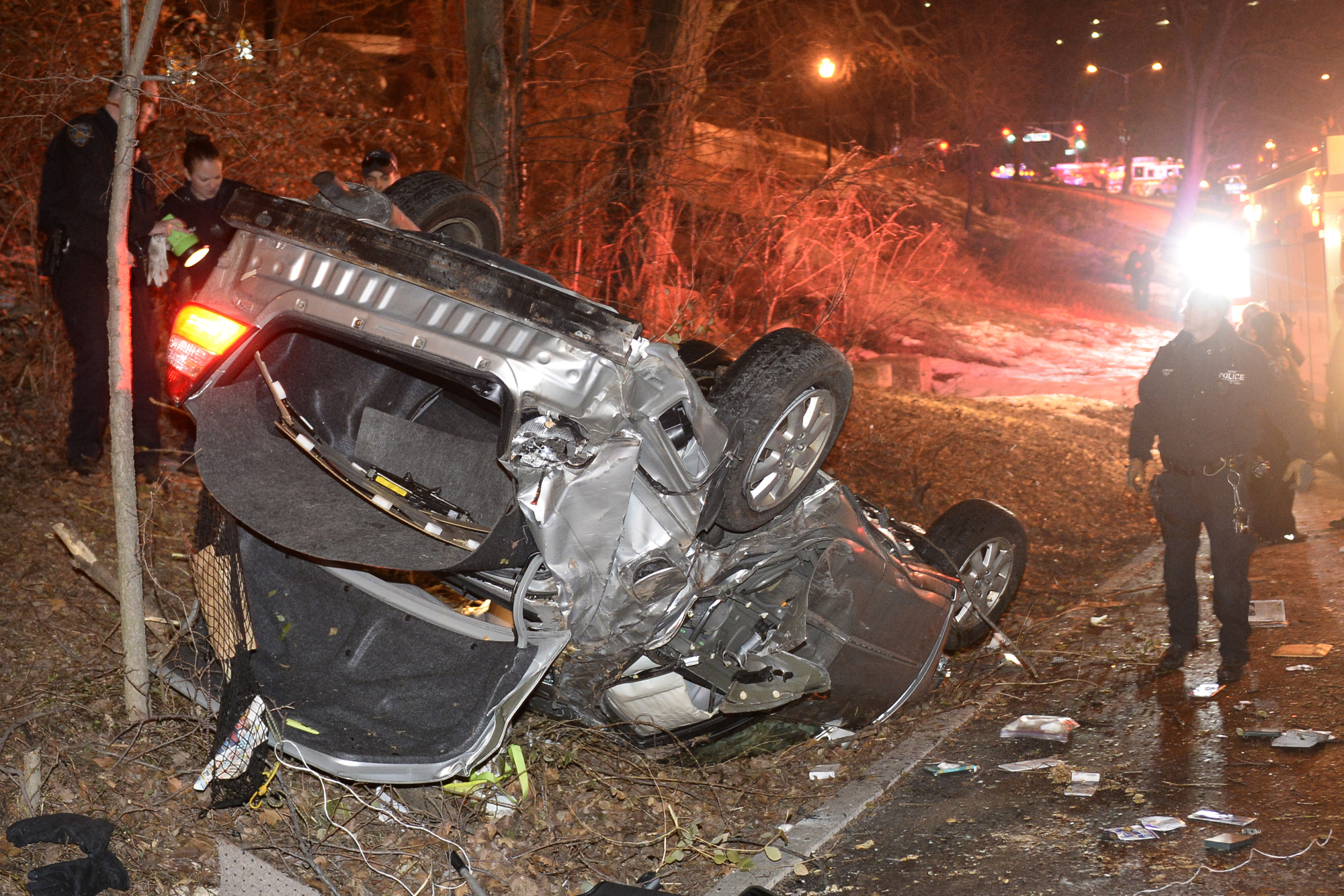 Driver Emerges From Horrific Crash With Only Minor Injuries