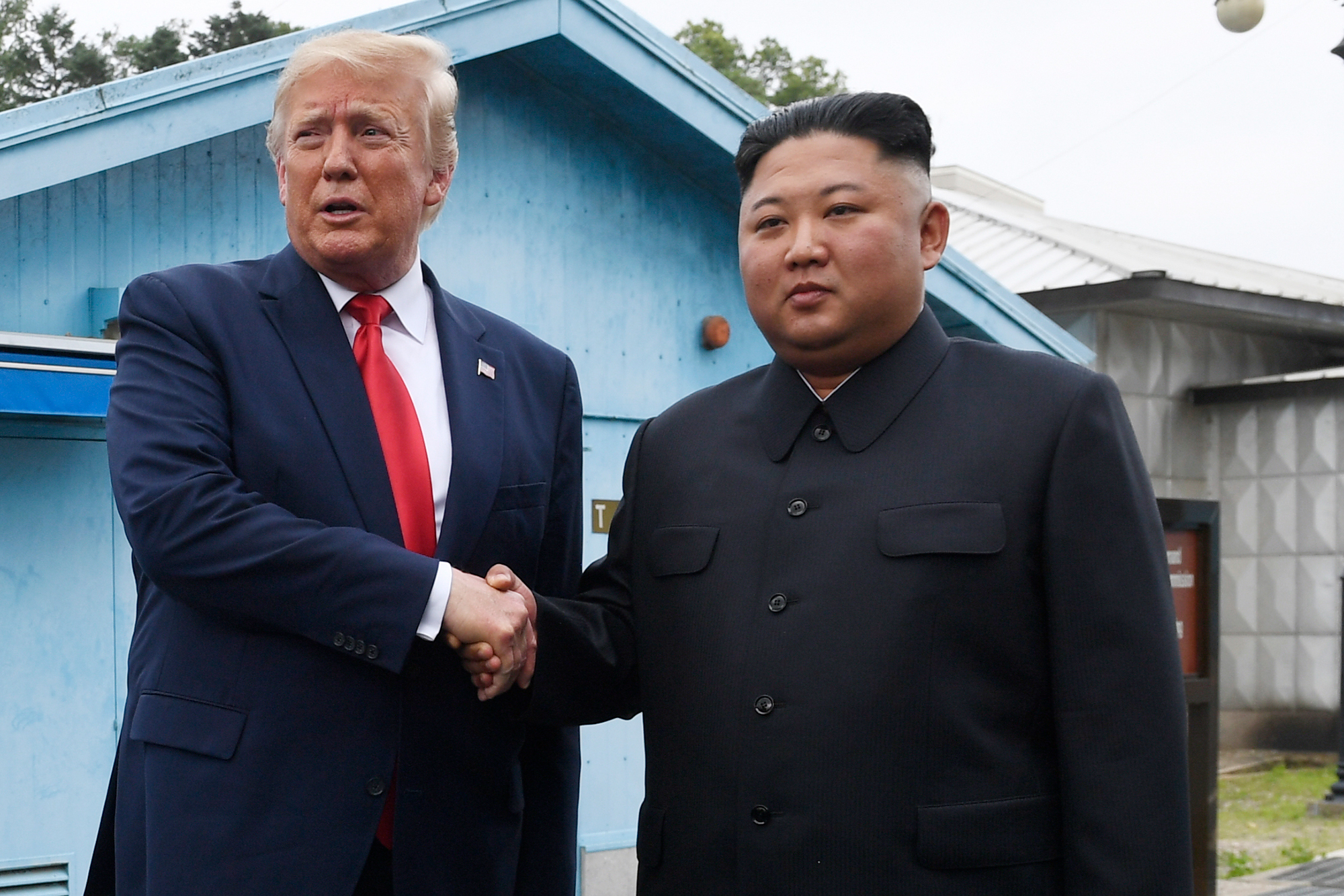 Donald Trump Meets Kim Jong Un At Koreas Dmz