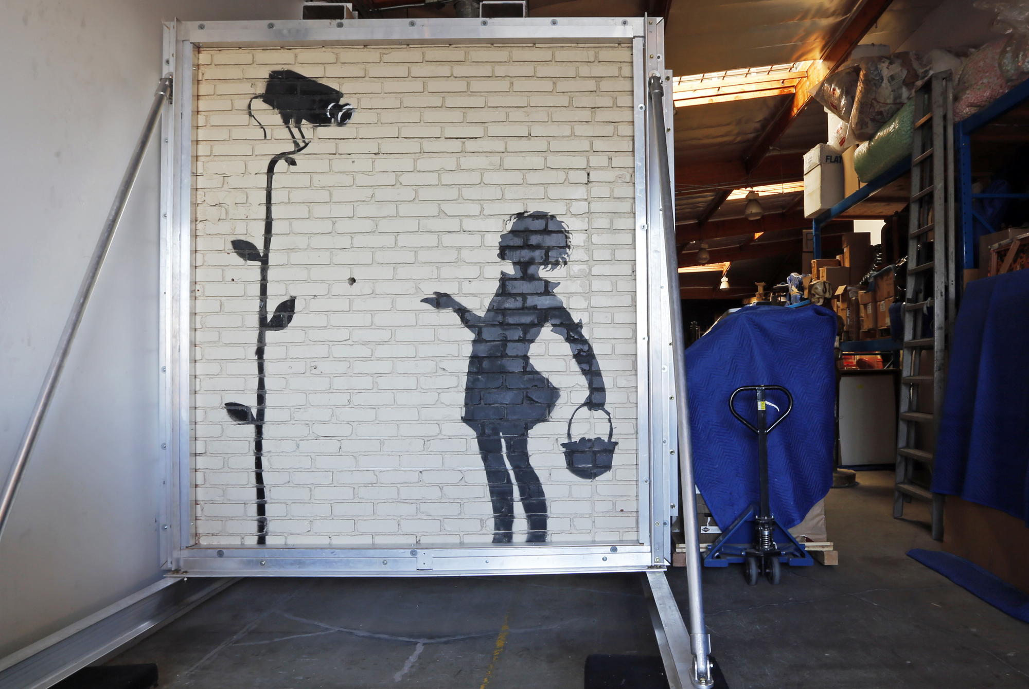 Banksy Mural Fetches 209k At Auction