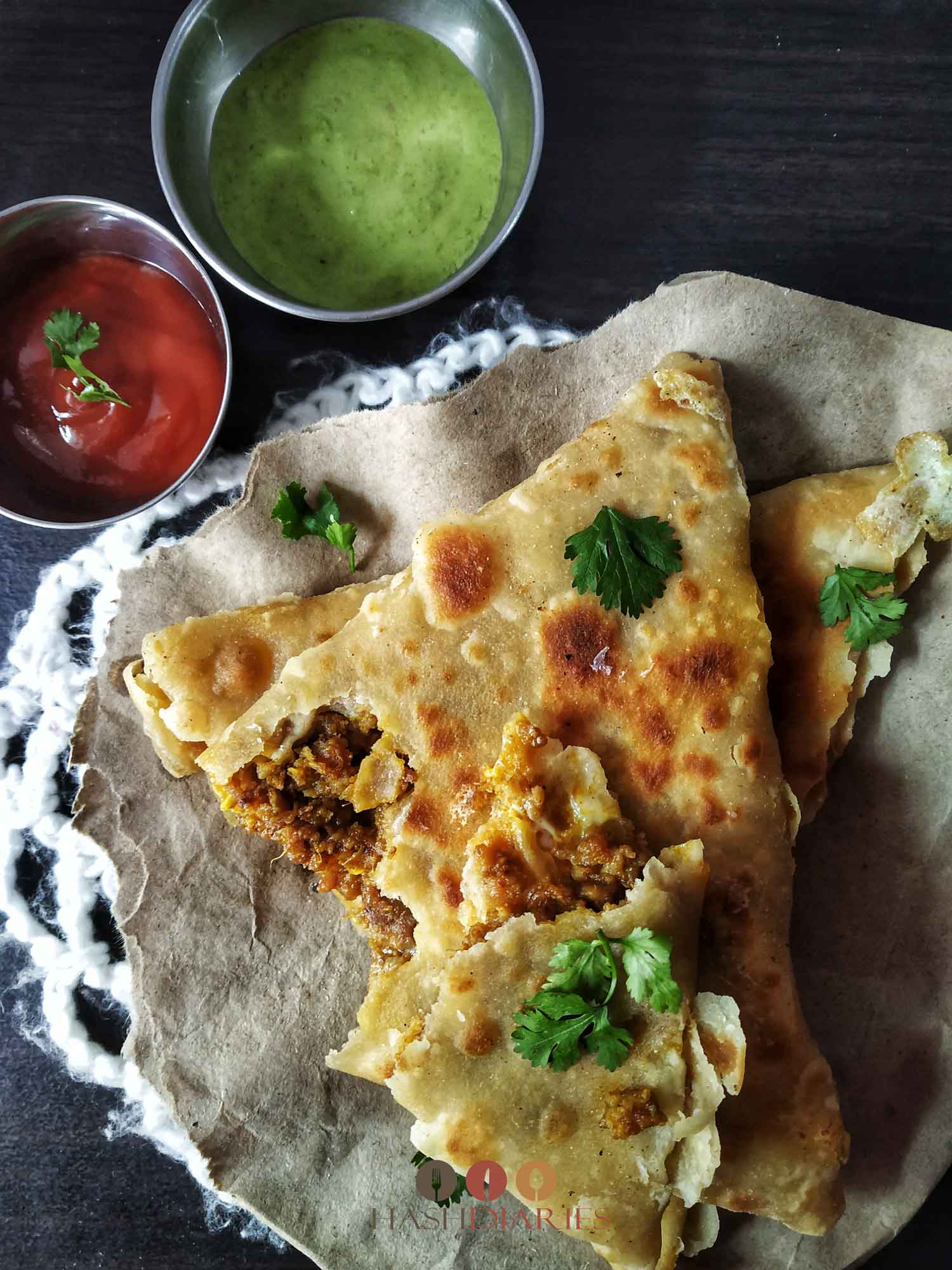 Bengali Moglai Porota Mughlai Parantha Recipe