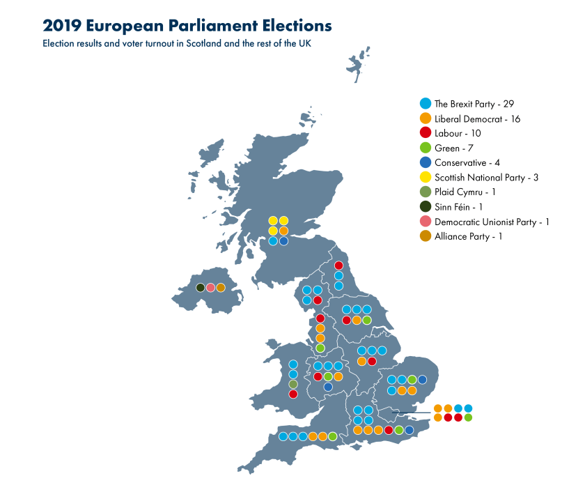 World Maps Library Complete Resources European Elections 2019 Uk Map