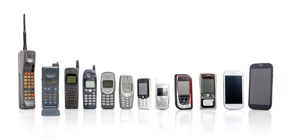 Evolution Of Mobile Phone Information Visualization