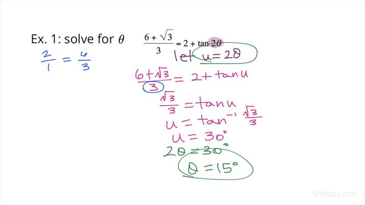 How To Solve Trig Equations With Fractions Tessshebaylo