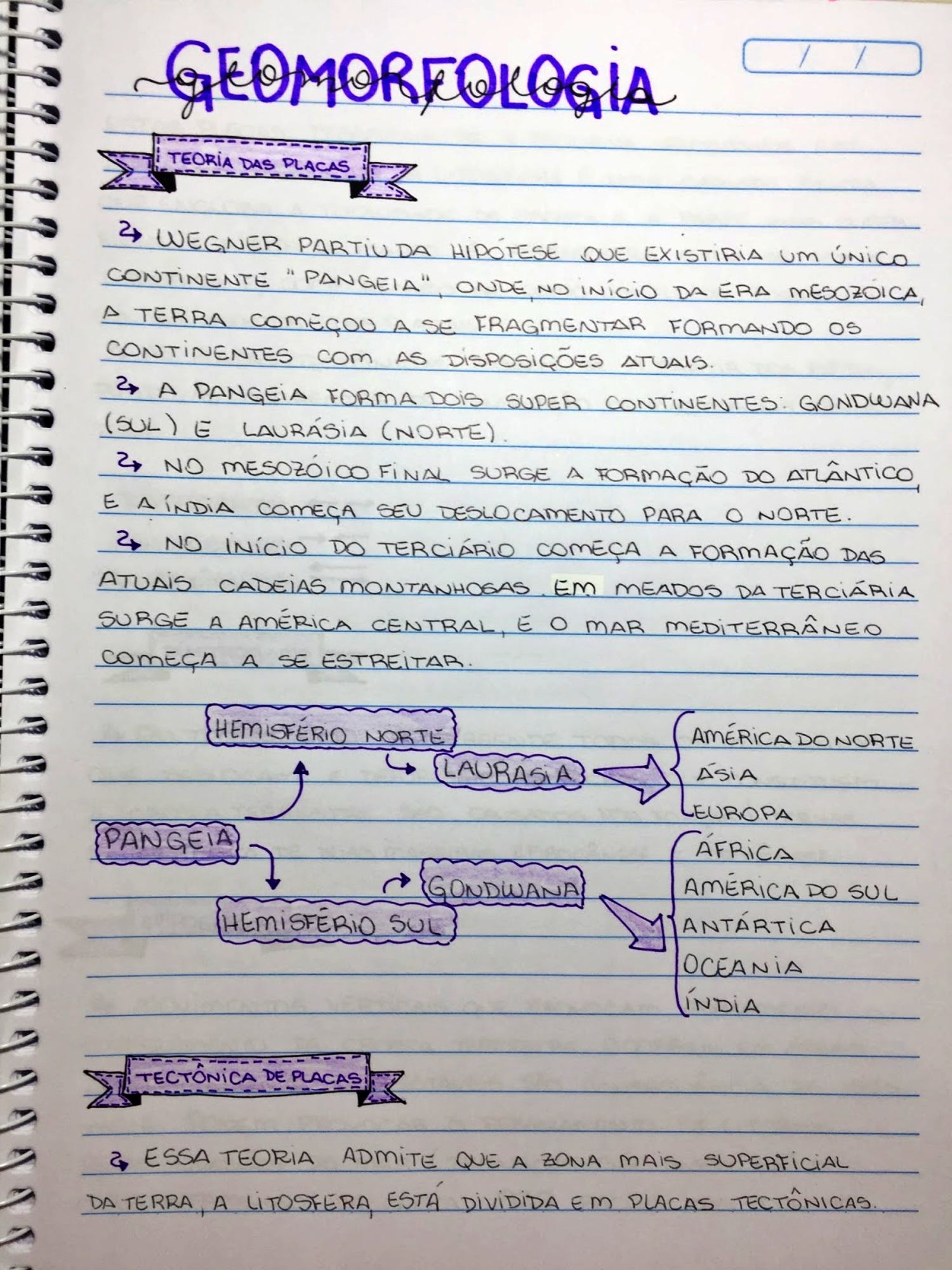 Mapa Mental Sobre Geomorfologia Study Maps