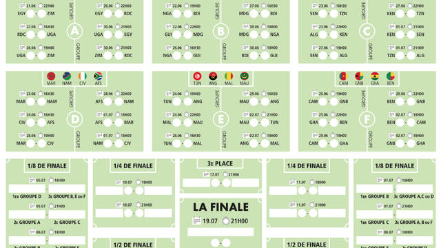 Calendrier Coupe Du Monde Qatar 2022 Zone Afrique