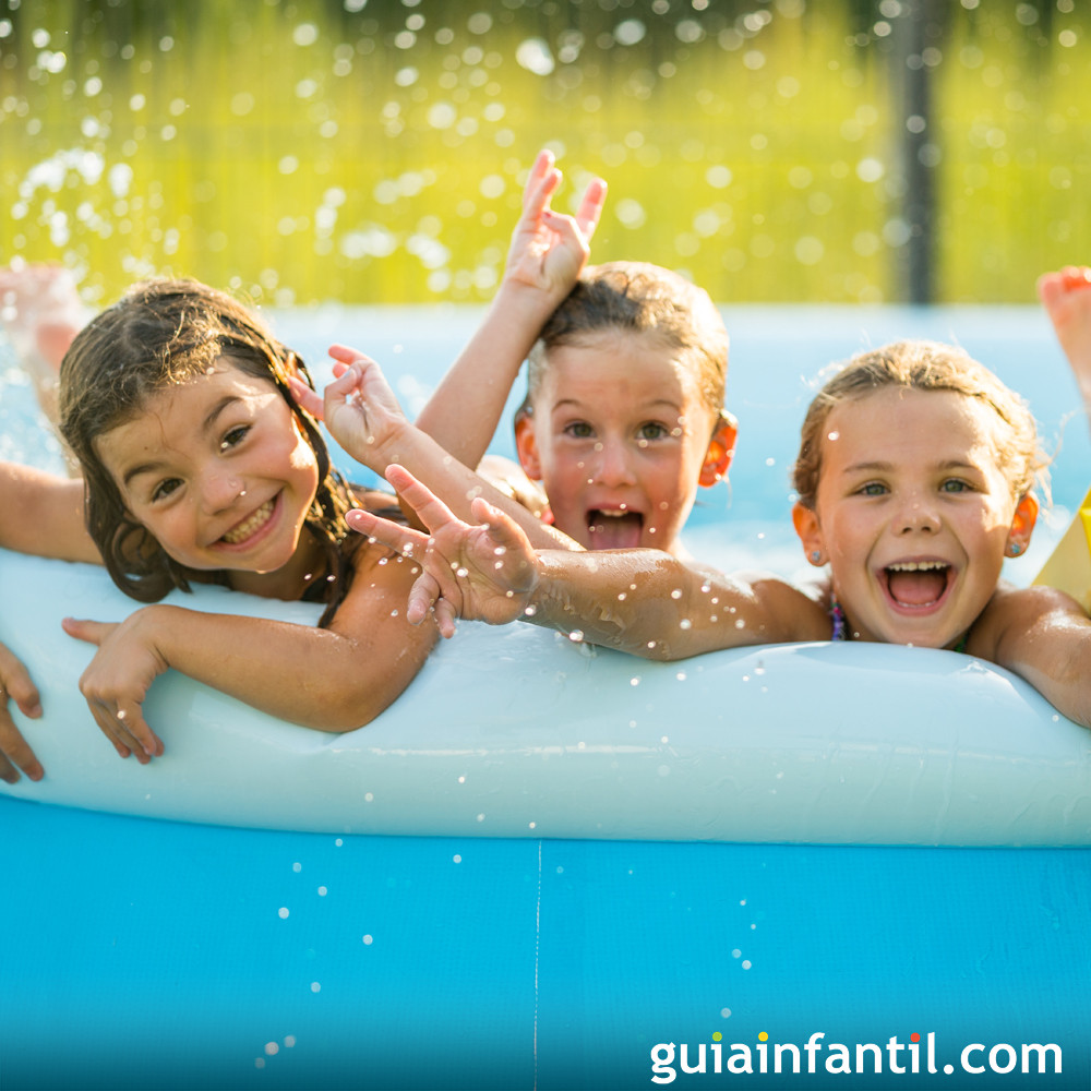 Retos En La Piscina Para Niños 10 Ideas De Juegos Con Agua Para Los