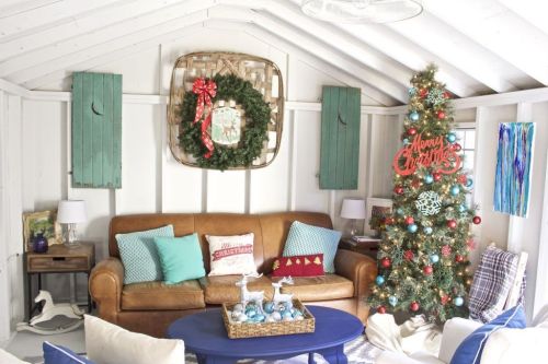 7 Stunning Winter She Sheds Decked Out For The Christmas Create Your