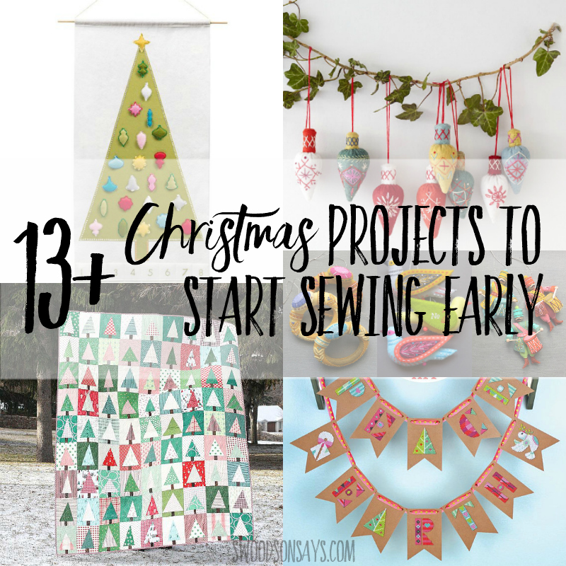 13 Christmas Sewing Projects To Start Early Obsigen