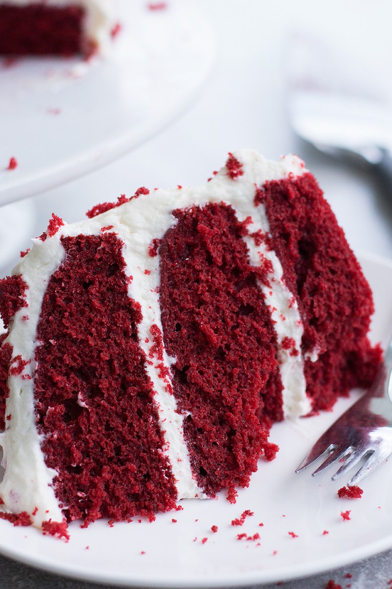 Moist Red Velvet Cake And Whipped Cream Cheese Frosting Savory Spicerack