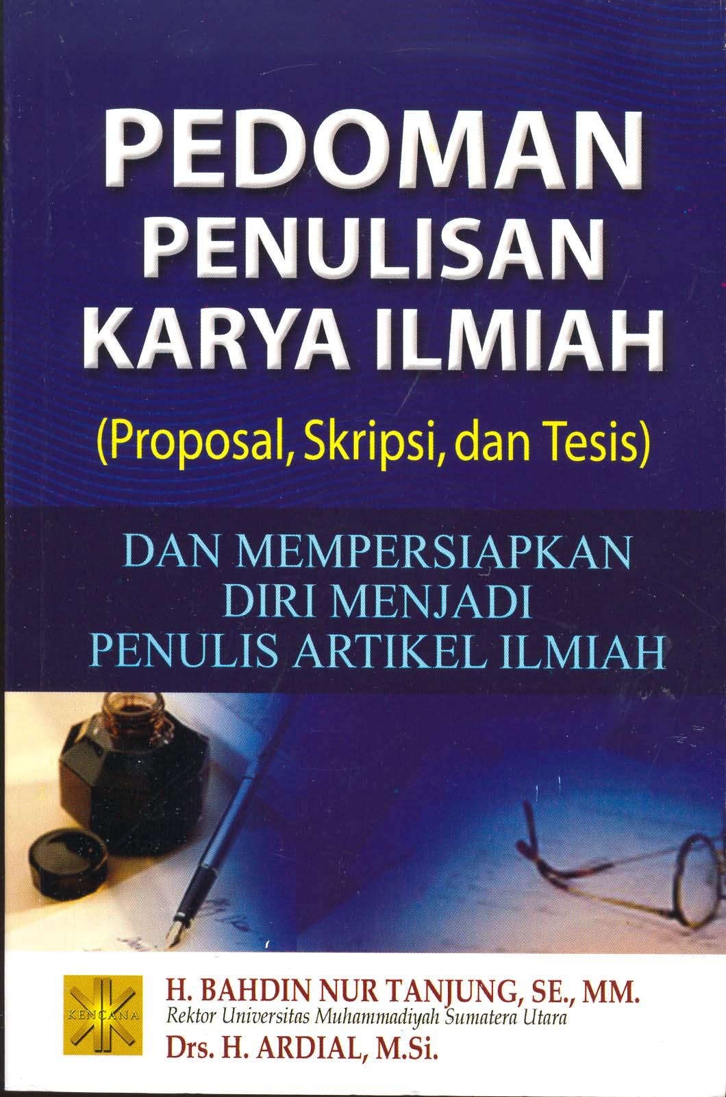 Contoh Buku Karya Ilmiah Cara Membuat Karya Tulis Ilmiah Dengan