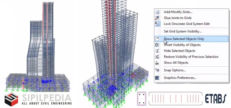 Beam Detailing Plugin For Etabs And Selection And Table Set For Etabs