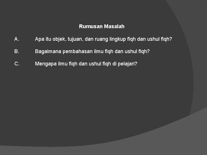 Ruang Lingkup Fiqh Muamalah Sinau