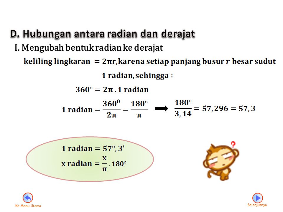 Contoh Soal Radian Ke Derajat Dan Jawabannya Soal 15 Dots Dots Dots