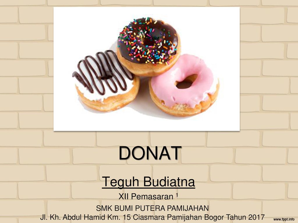 Proposal Usaha Donat Lengkap Studyhelp