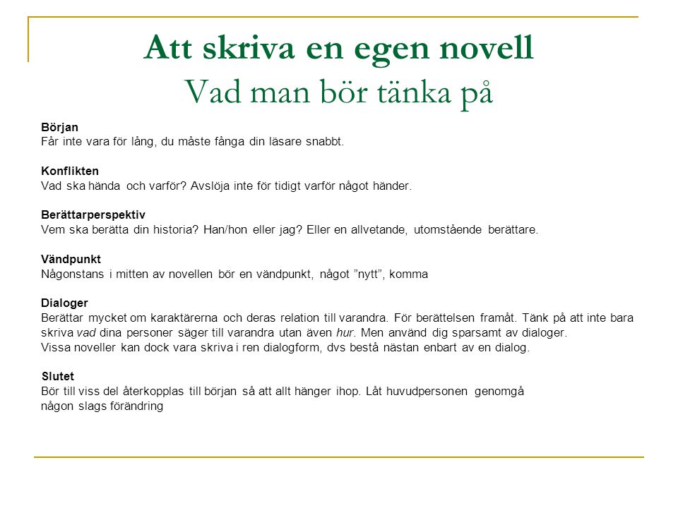 Hur Skriver Man En Novell Analys Kaninernas Himmel Novellanalys