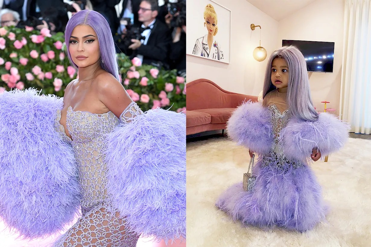 Stormi Webster 完美複制 Kylie Jenner Met Gala 造型！最可愛萬聖節造型非她莫屬！