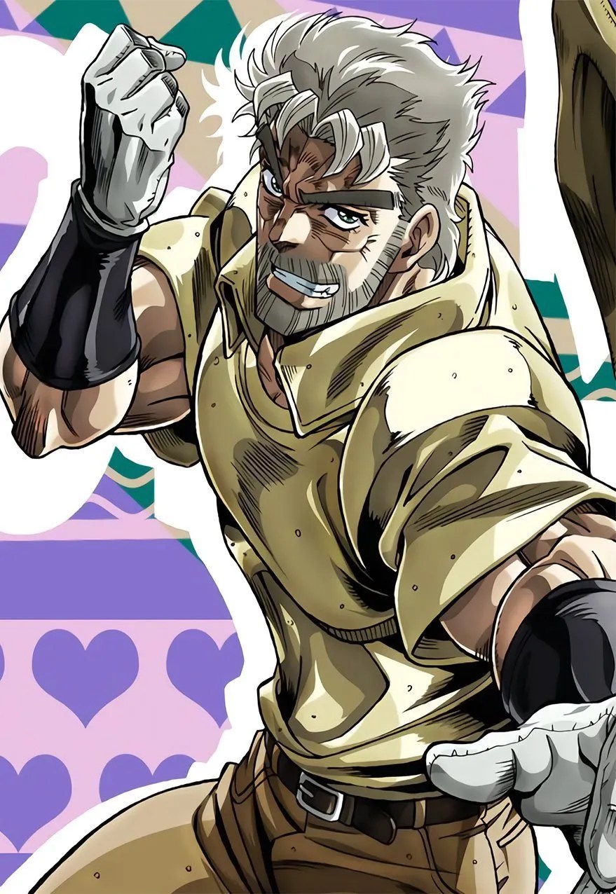 Jojo´s Josep Joestar Stardust Crusaders Posters Y Cuadros