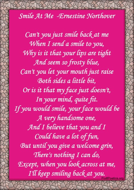 Beautiful Smile Poems To Make Her Him Smile And Laughter