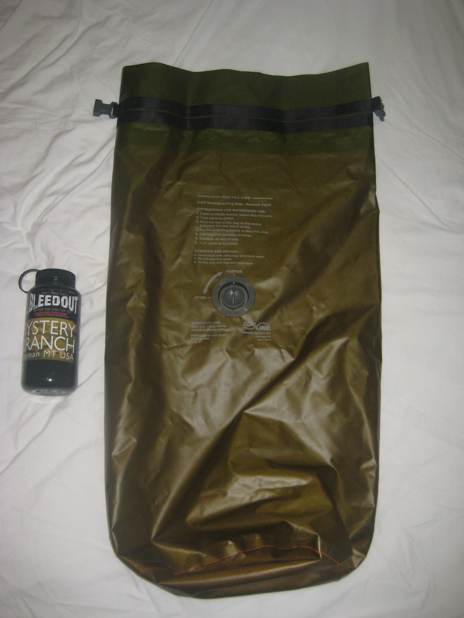 Review Sealline Ilbe Sack 56l Assault Pack Liner Packs And Beyond