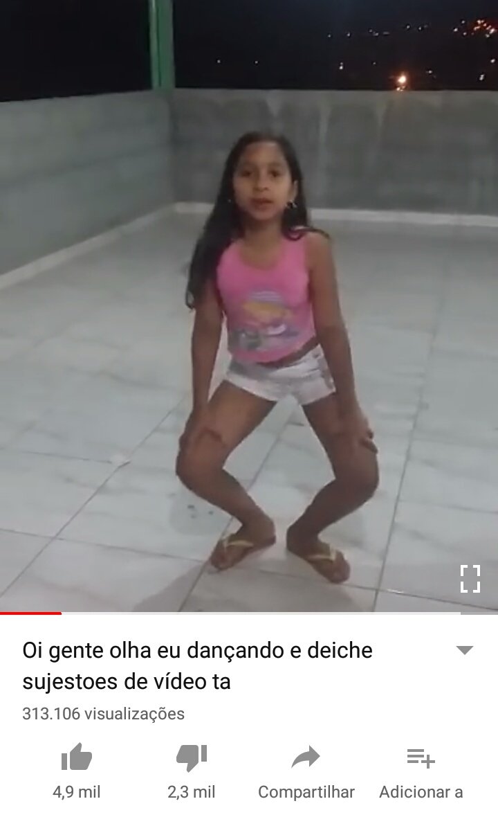 Menina Danca Funk Video Menina De 8 Ano DanÃ§a Funk Pica Pau