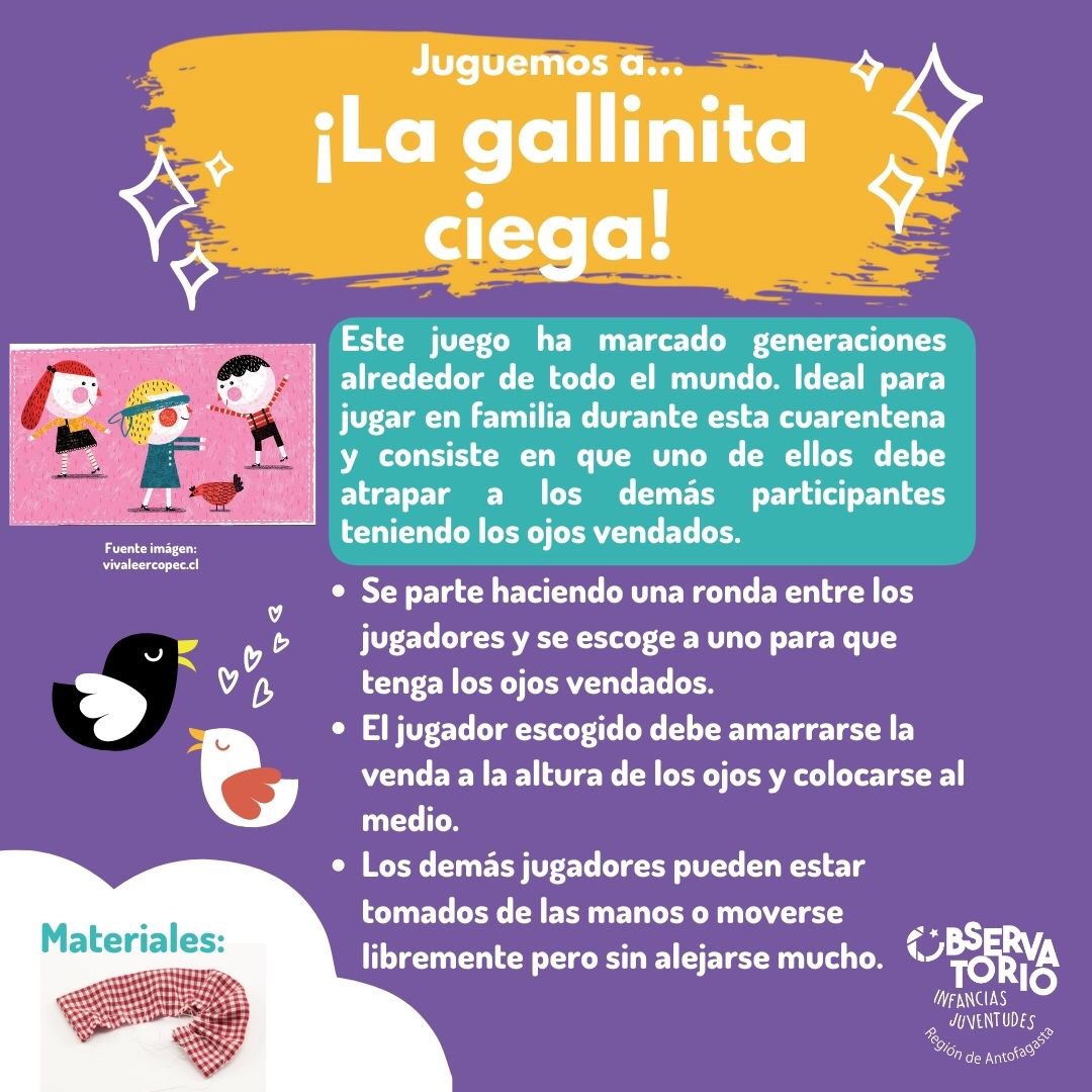 Instrucciones Reglas De La Gallinita Ciega Juego De La Gallina Ciega