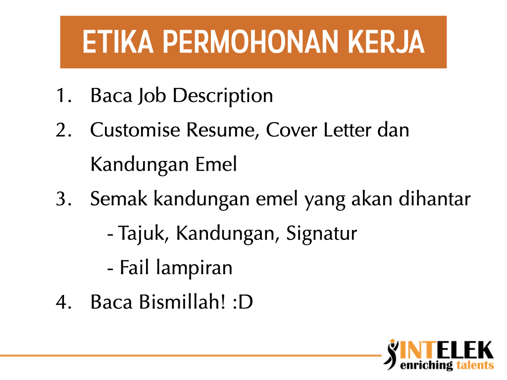 Contoh Ayat Objektif Dalam Resume Resume Format Downl