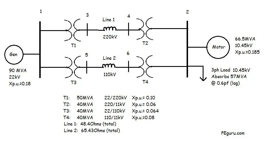 Per Unit System Practice Problem Solved For Easy Understanding