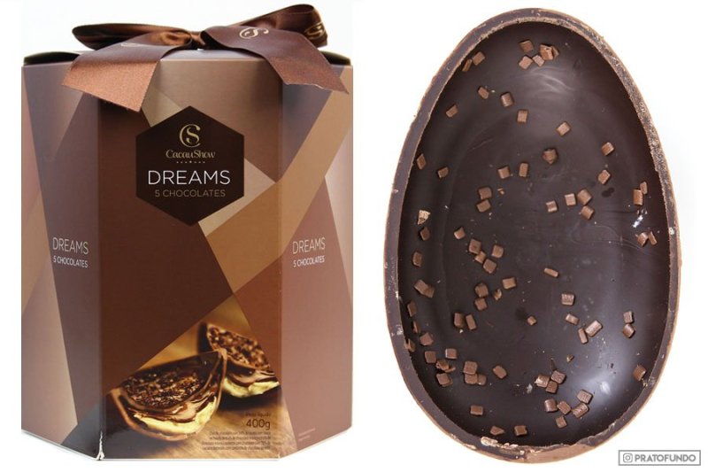 Resenha Ovo Dreams 5 Chocolates Da Cacau Show Páscoa 2019 Pratofundo