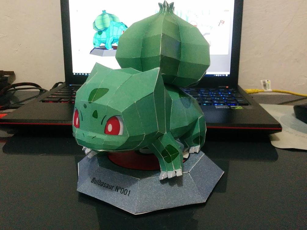 Pokemon Papercraft Bulbasaur Template 10 Best Printable Pokemon