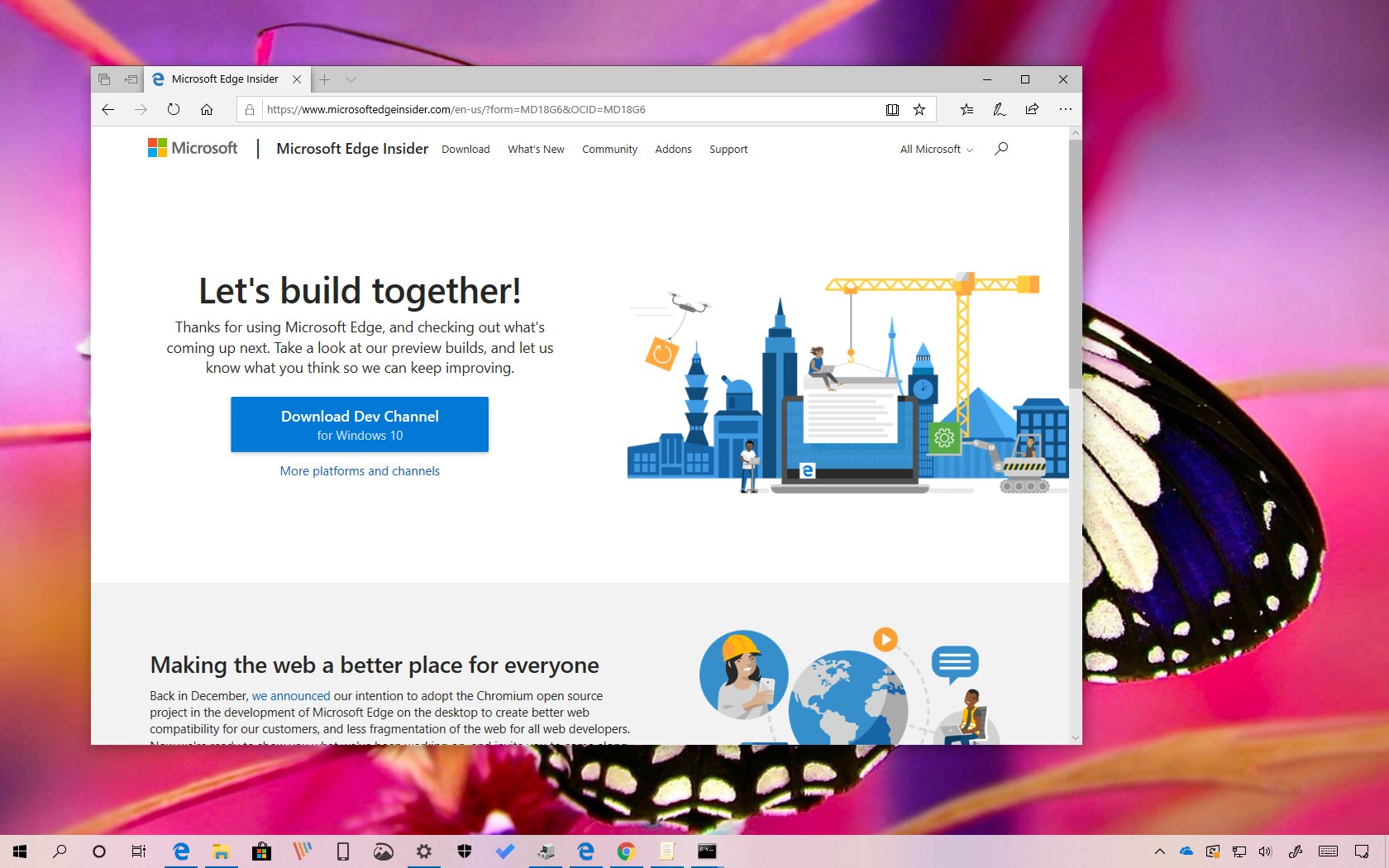 Windows 10 How To Make Microsoft Edge Chromium The De