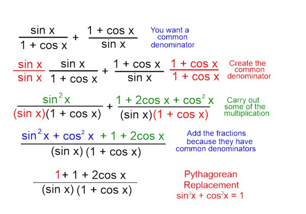 How To Solve Trig Equations With Fractions Tessshebaylo