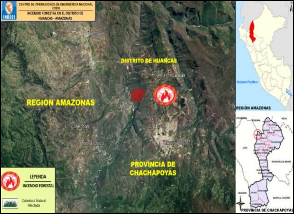 Incontrolable Incendio Arrasa Con Cientos De Especies En Chachapoyas