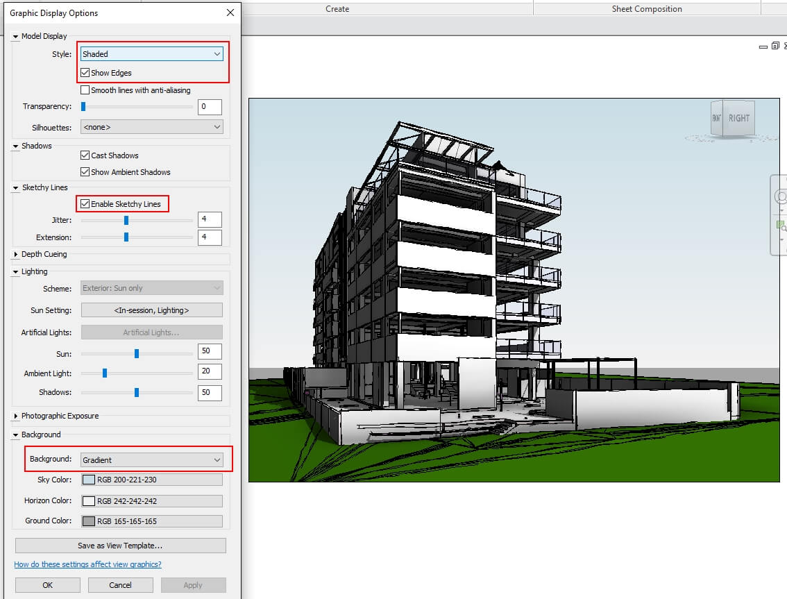 Revit 3d Presentation Views 6 Revitiq