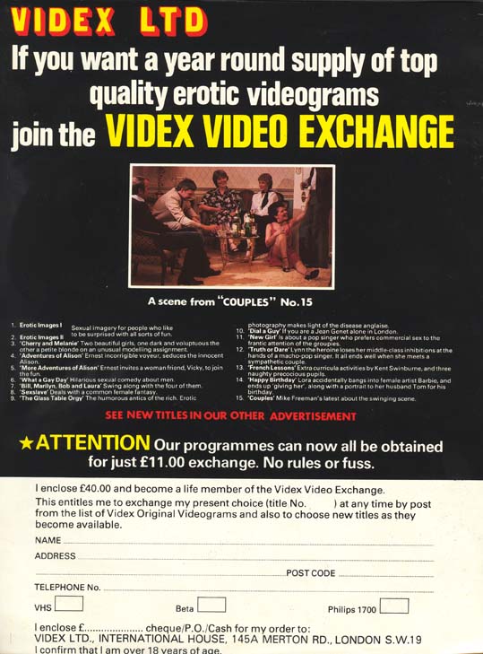 Vhs Pre Cert Video Magazine Ads From The 1980s The Reprobate