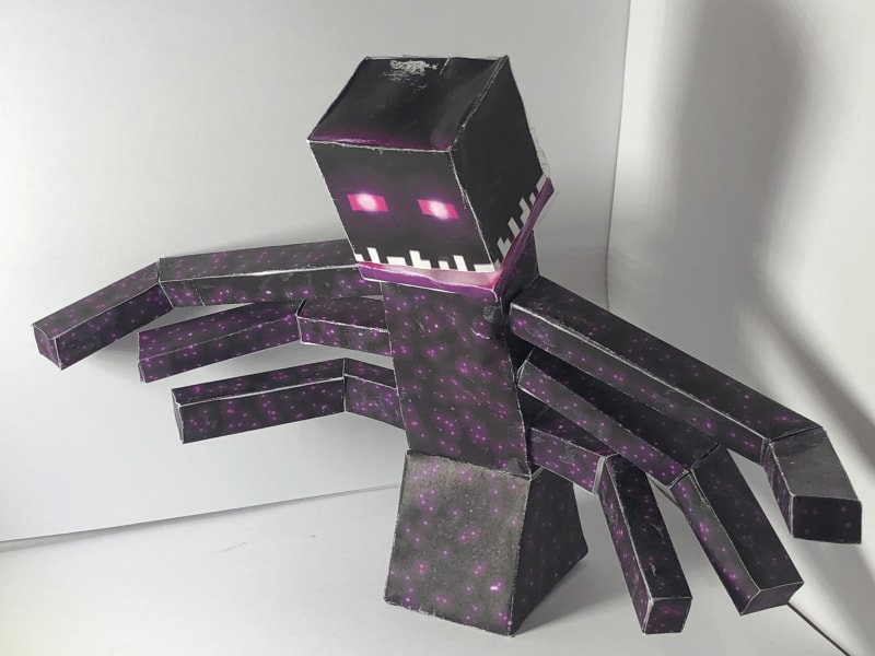 Bendable Minecraft Papercraft Mutant Enderman Papercraft Mutant Porn