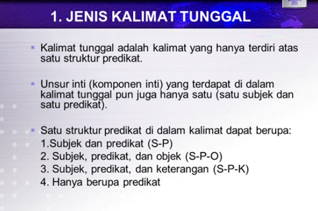 Contoh Predikat Dan Subjek Contoh Kalimat Spok Beserta Pengertian