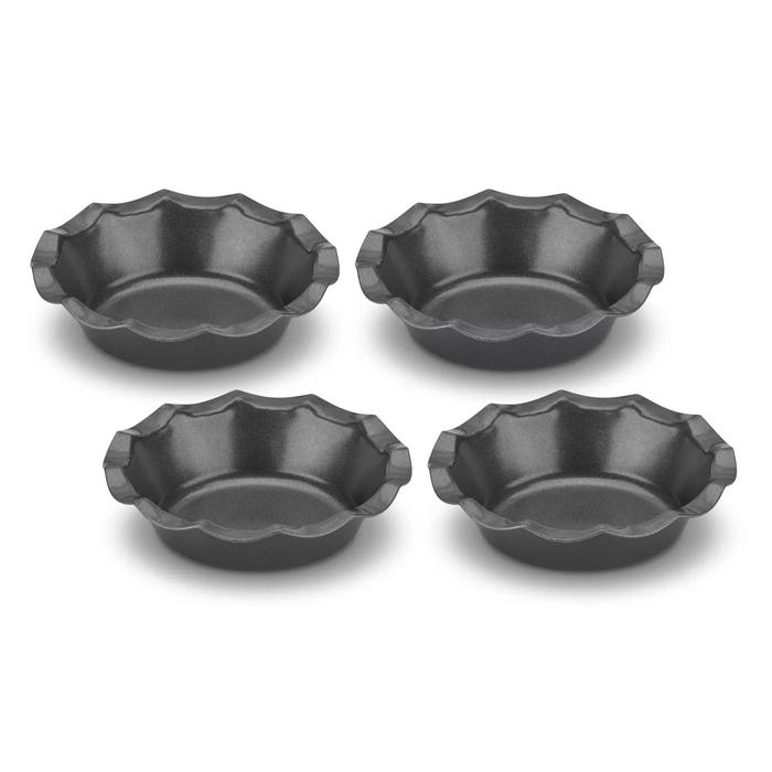 4 Pieces Mini Fluted Tartlet Pan Set Maison Handal