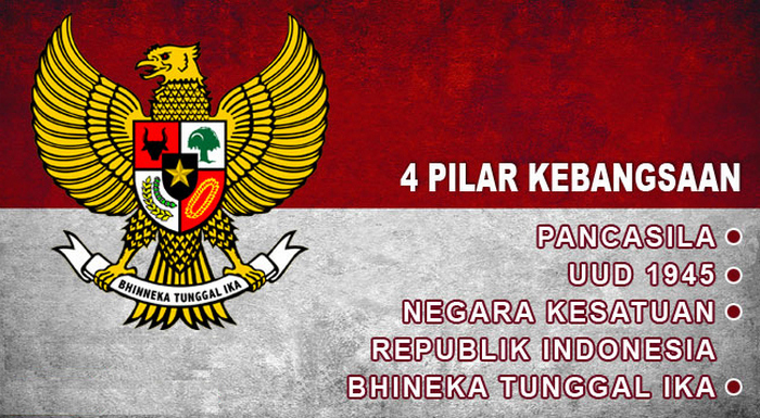 4 Pilar Kebangsaan Indonesia Pengertian Isi Sejarah Dan Pencetusnya