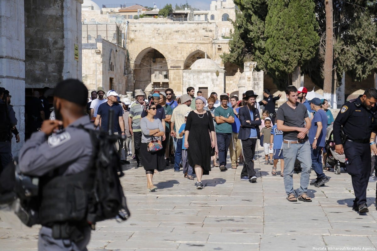 Knesset Member And Israeli Settlers Storm Al Aqsa Middle East Monitor