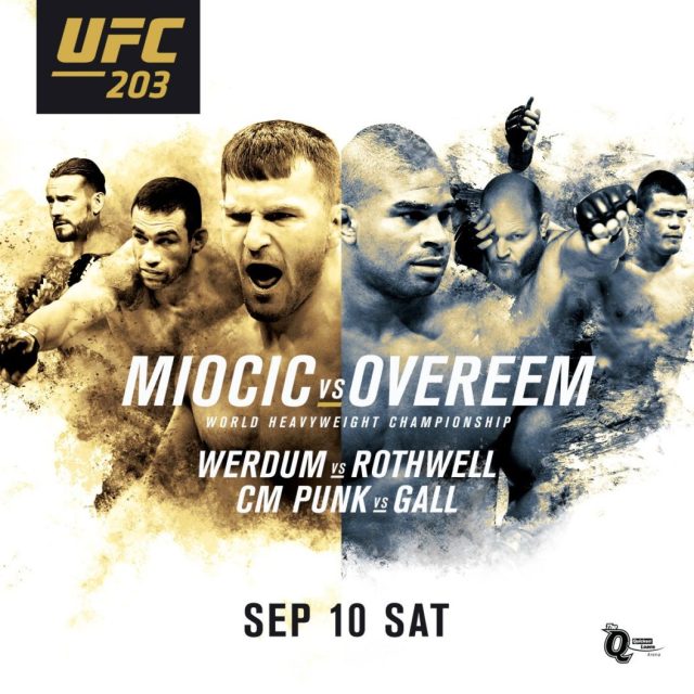 Ufc 203 Stipe Miocic Vs Alistair Overeem Mma Plus