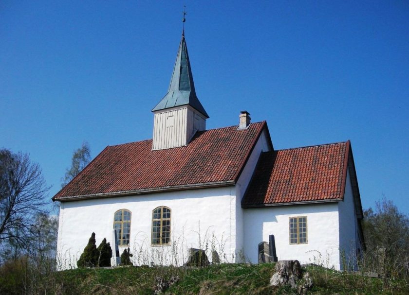 Skoger Gamle Kirke Norske Kirker