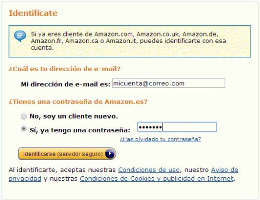 Crear Cuenta En Amazon Cómo Crear Una Cuenta En Amazon Abrir Cuentas