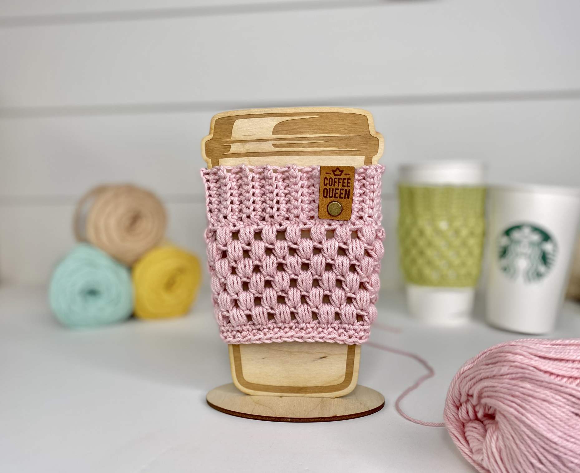 Coffee Cup Cosy Crochet Pattern