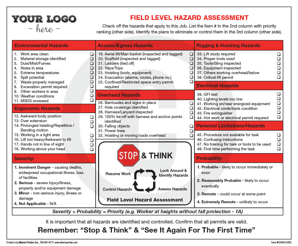 Safety Observation Program Template