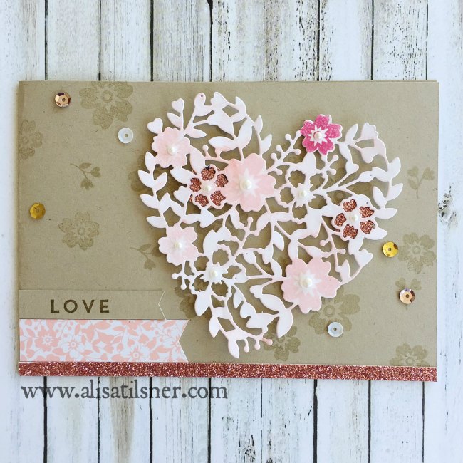 Stampin Up Bloomin Heart Alisa Tilsner