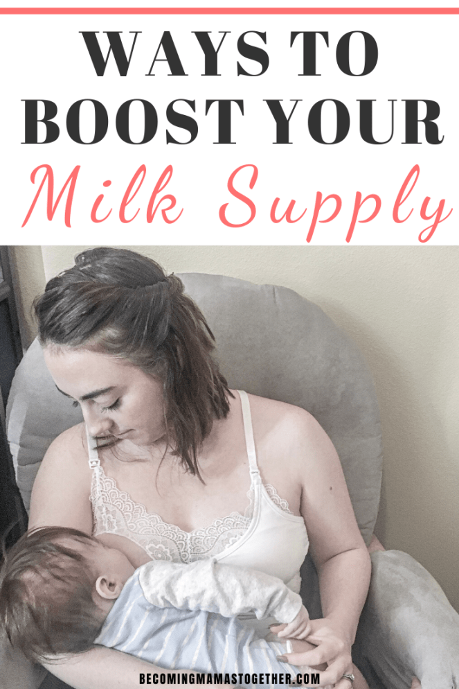 Ways To Boost Milk Supply Becoming Mamas Together